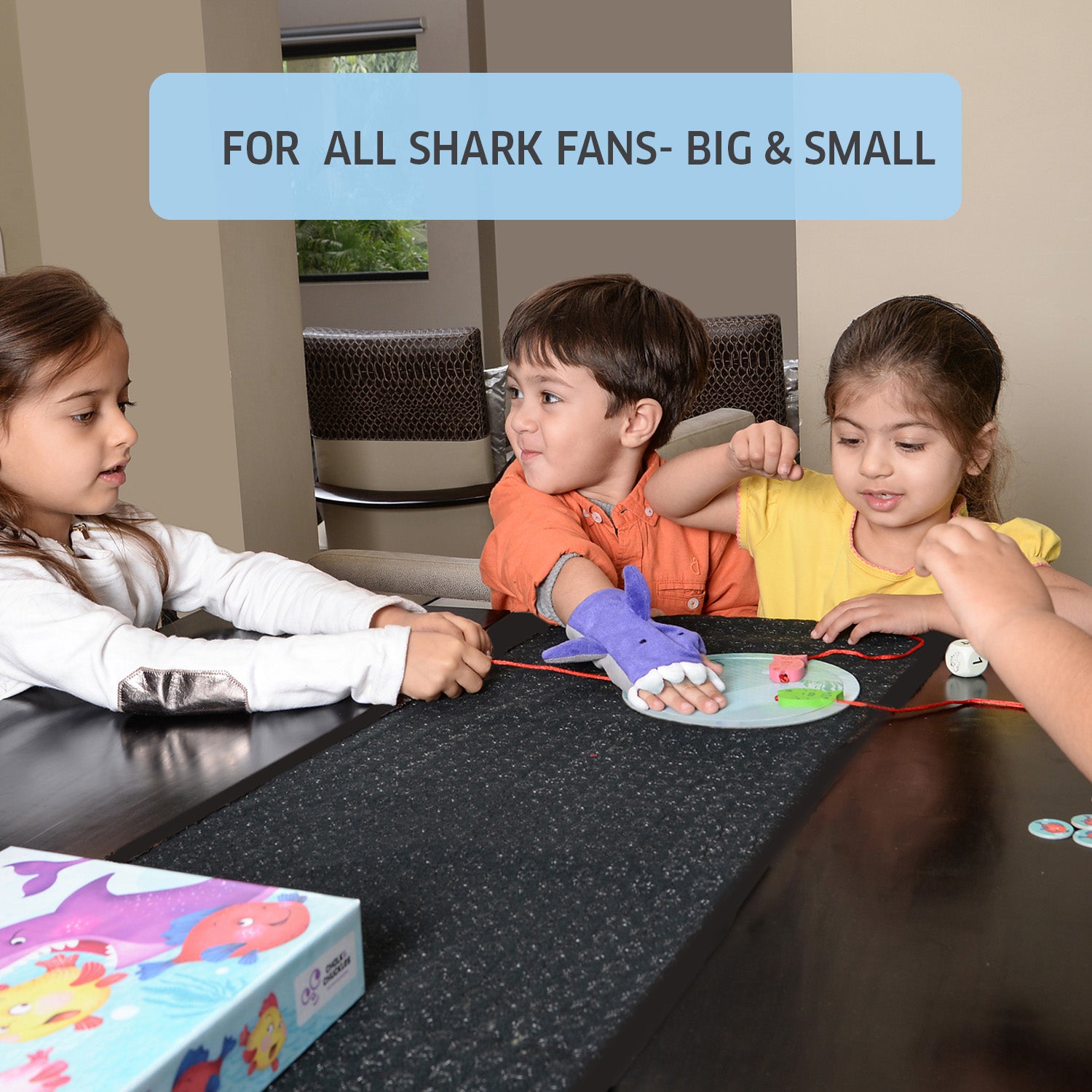 Beware of the Shark, Fun & Party Board Game, Chalk & Chuckles
