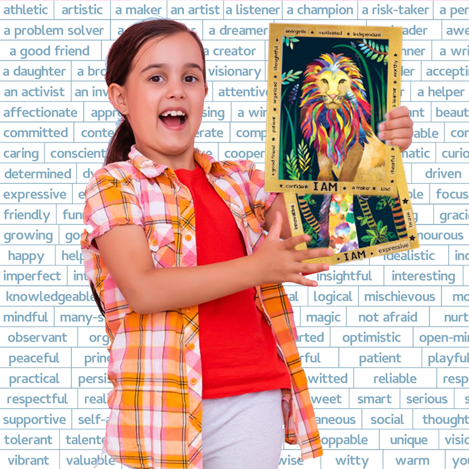 Chalk and Chuckles Animal Power Scratch Art Kit, DIY Self-Esteem ...