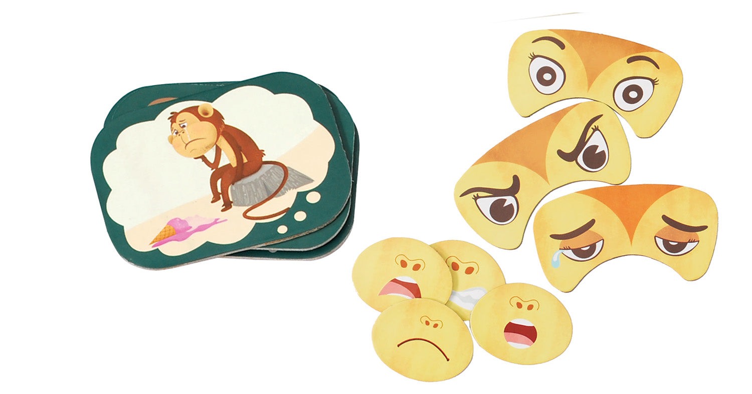 Monkey Expressions – Chalk & Chuckles