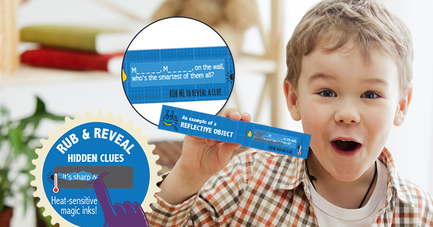 Chalk & Chuckles Smart Sticks- STEM Scavenger Hunt Game for Kids 8+