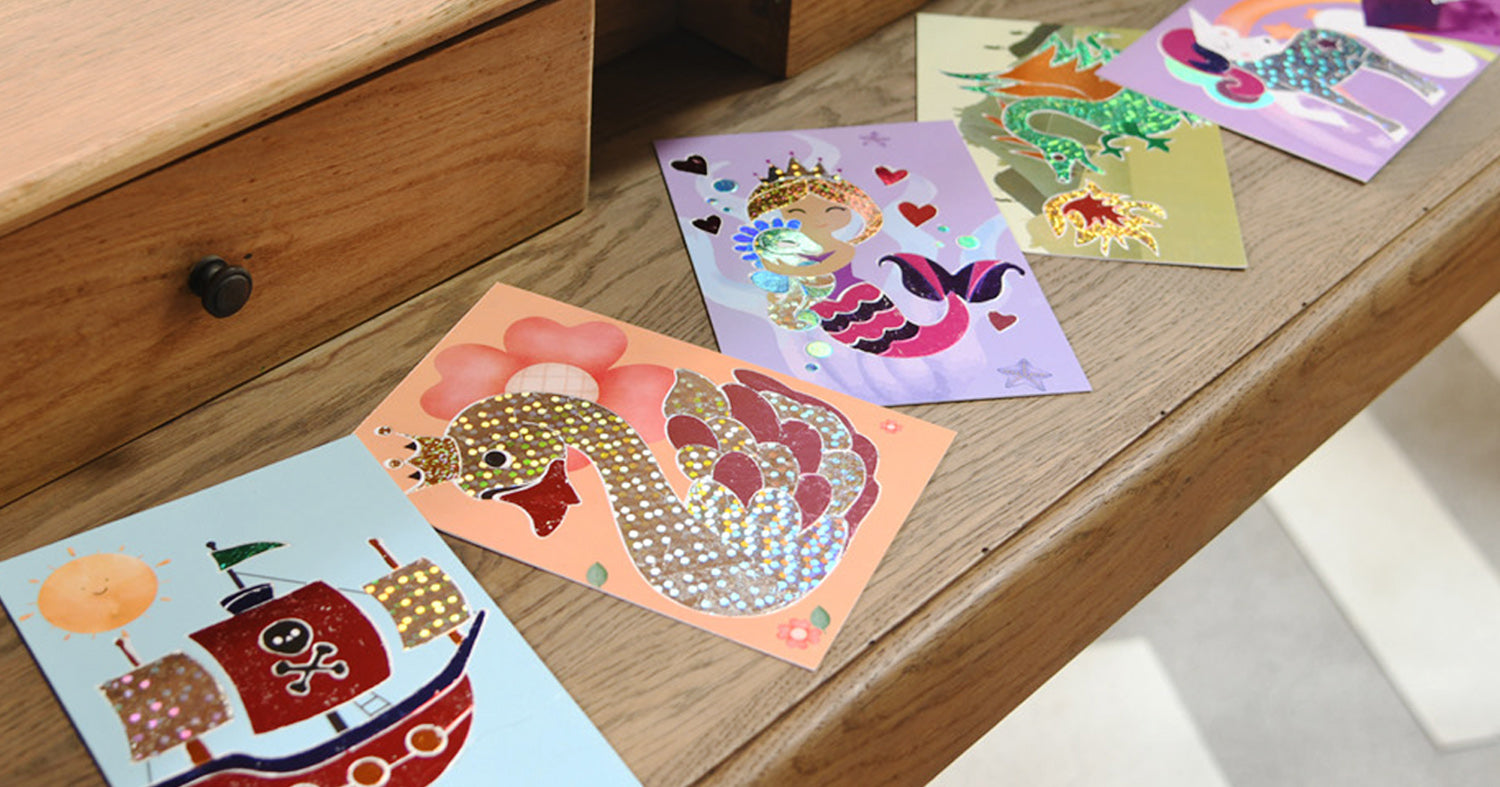 Chalk and Chuckles Fabulous Foil Art, Creative Toys for Kids 4-9 Years ...