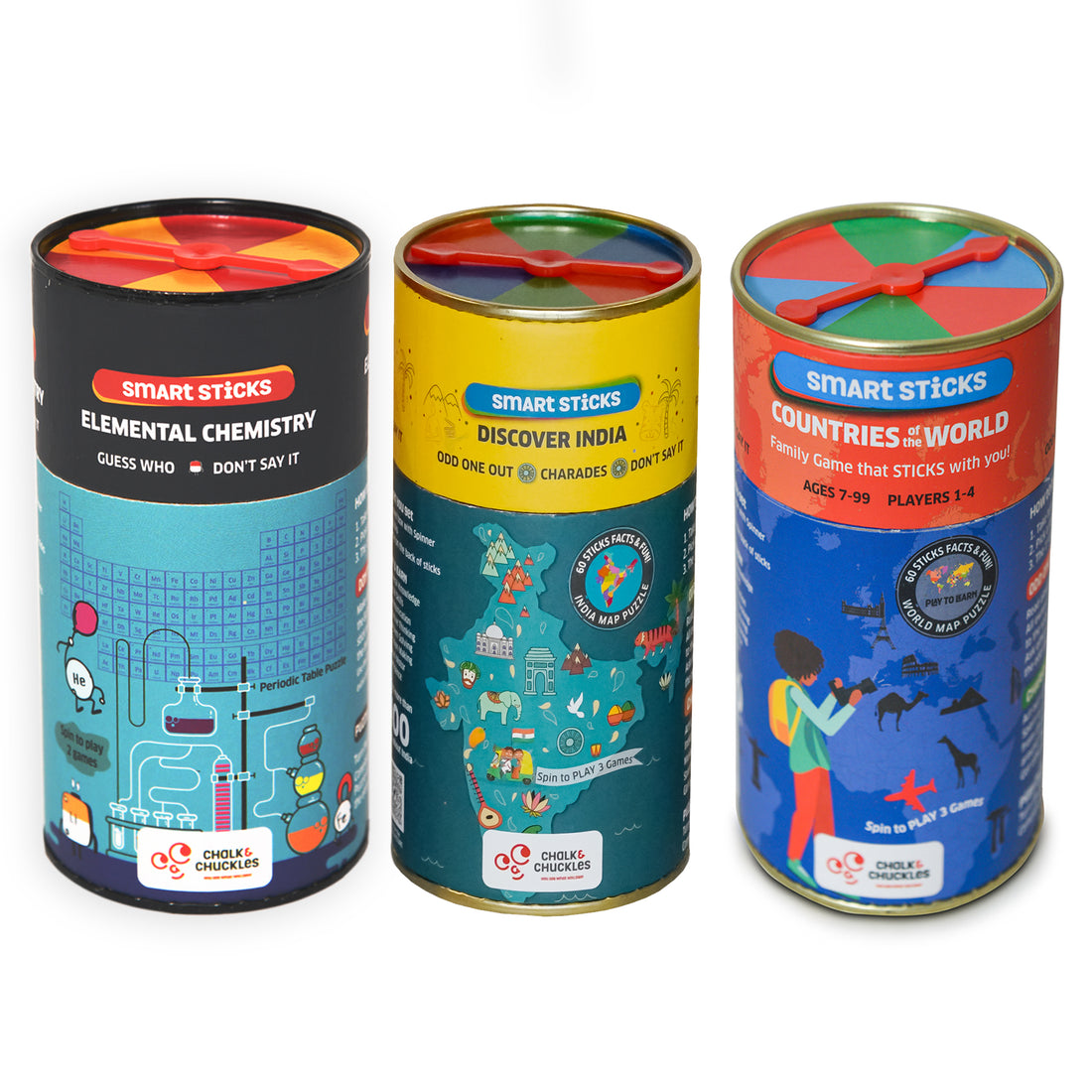 Smart Sticks Combo (Ages 8+) – Chalk & Chuckles