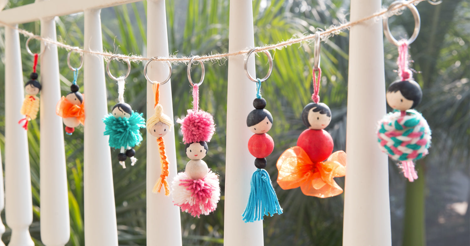 Keychain Dolls – Chalk & Chuckles