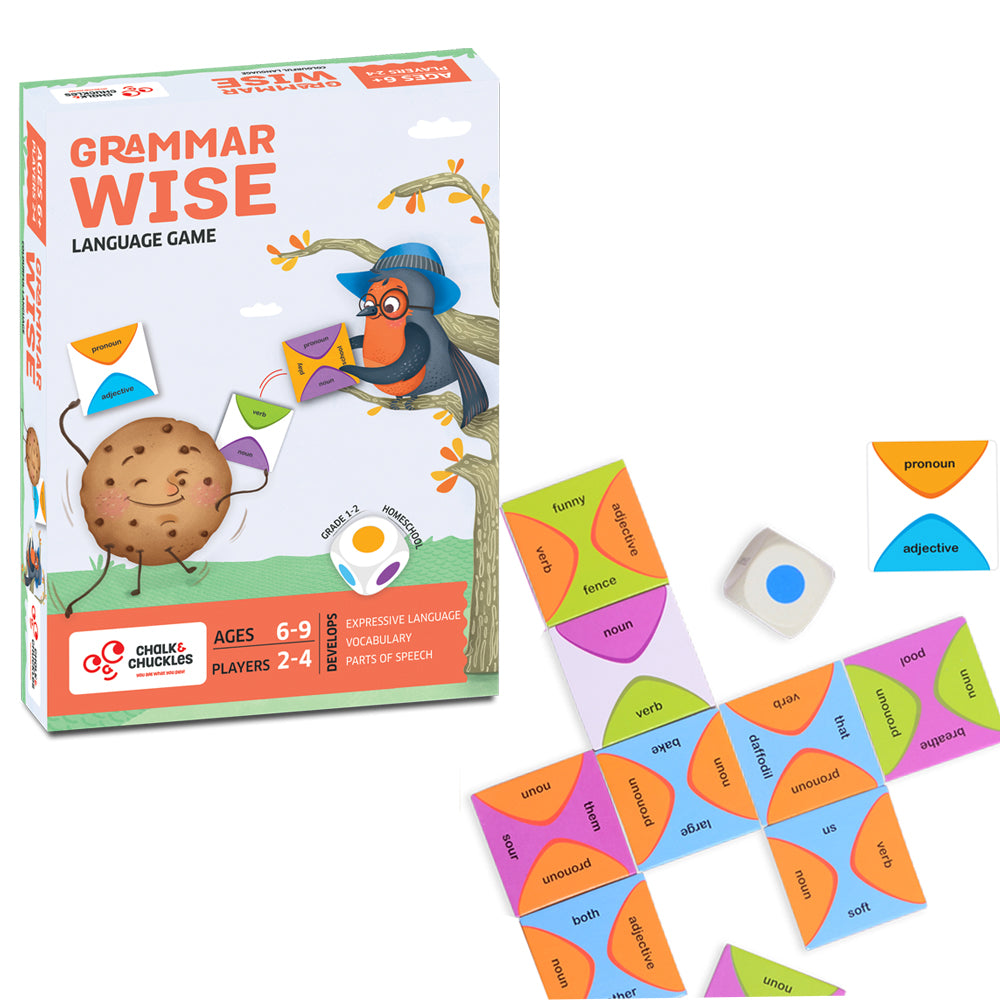 Grammar Wise Fun Language Game Chalk & Chuckles
