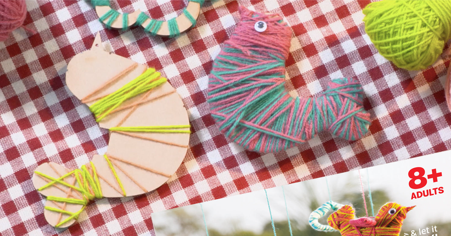Yarn Birds Craft Kit – Chalk & Chuckles