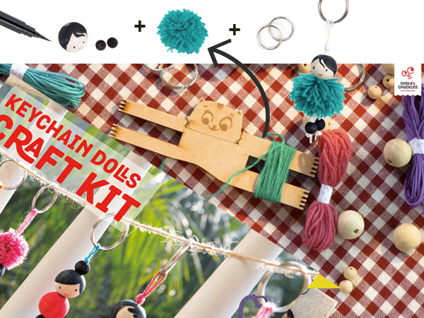 Keychain Dolls – Chalk & Chuckles