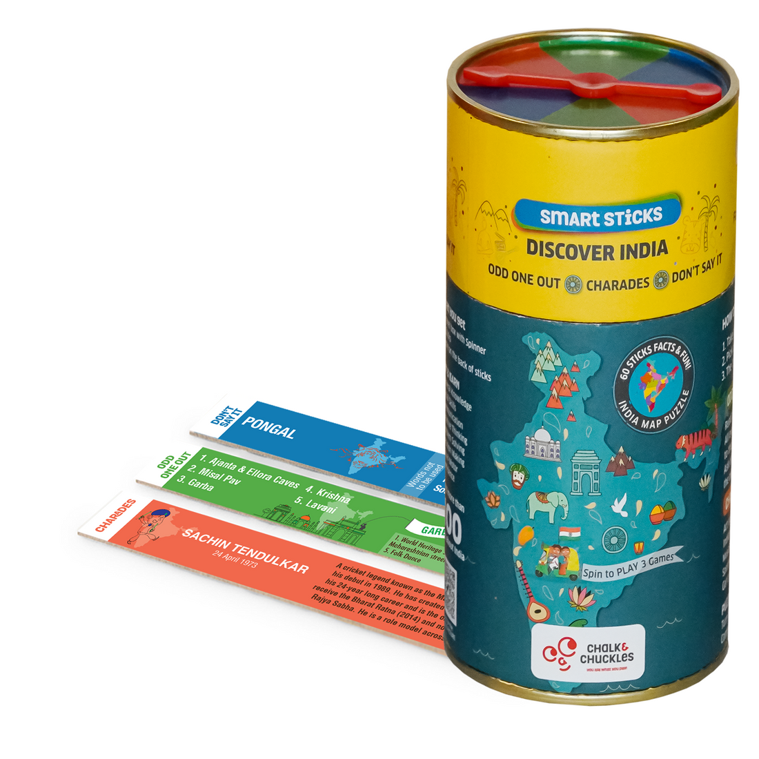 Smart Sticks- Discover India – Chalk & Chuckles