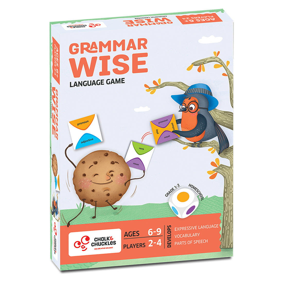 Grammar Wise Fun Language Game Chalk & Chuckles